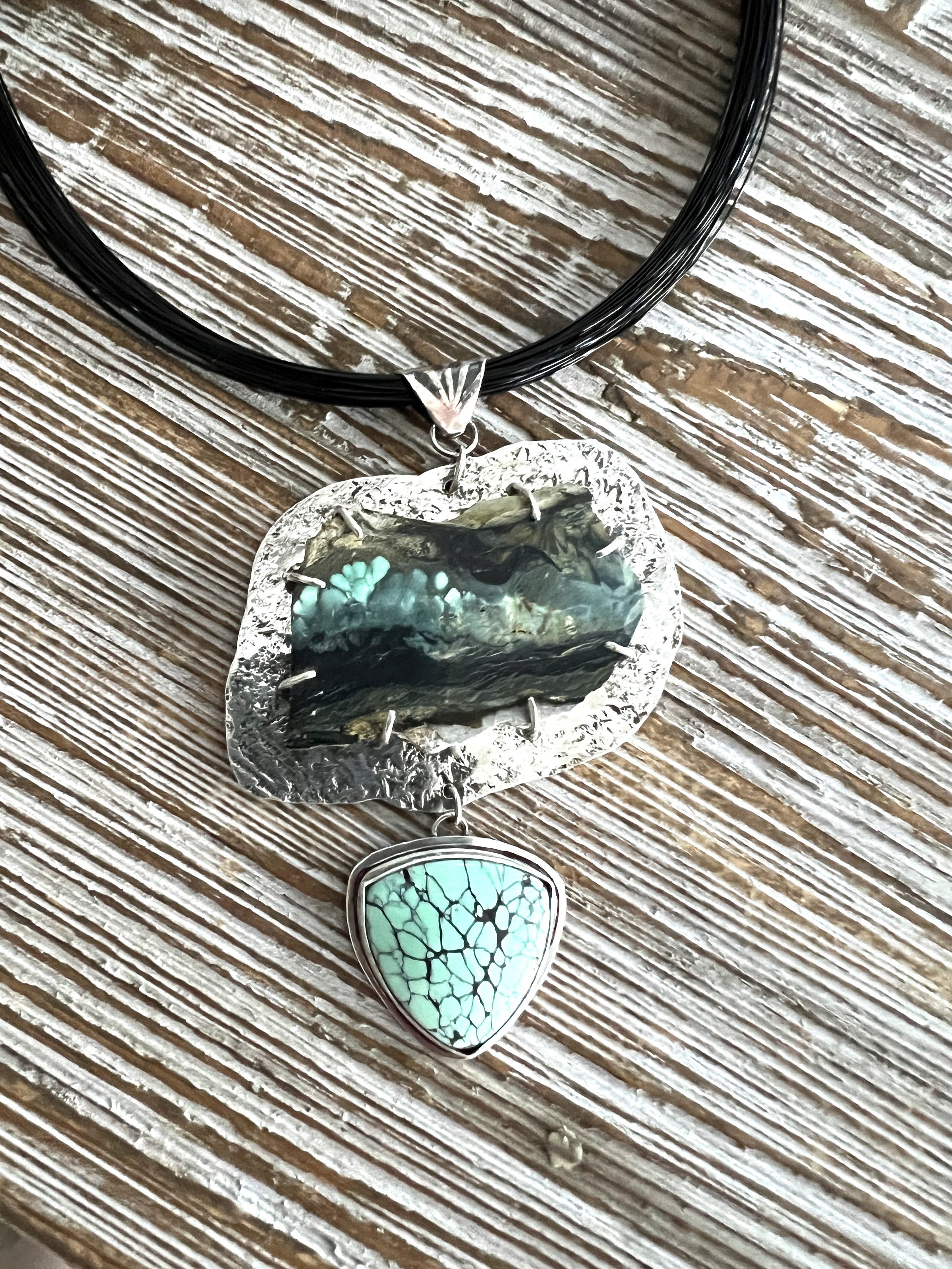 Utah "variquoise" & Desert Oasis Variscite Necklace - Etsy