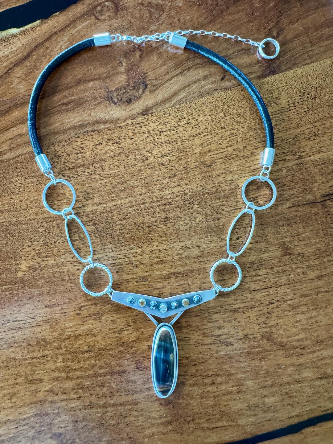 Marra Mamba, Hematite & Golden Citrine Necklace - Etsy