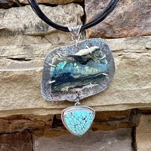 Utah "variquoise" & Desert Oasis Variscite Necklace - Etsy