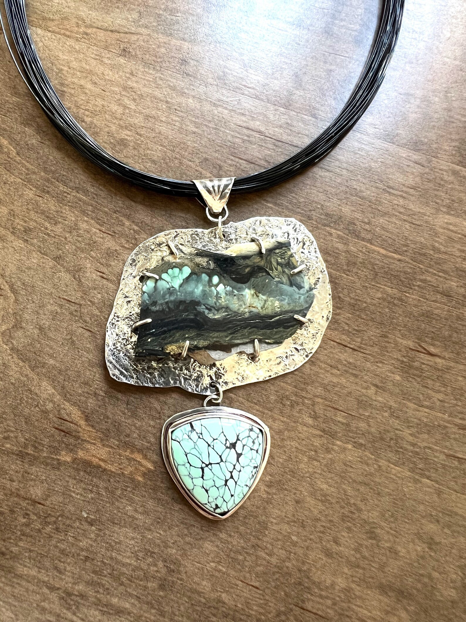 Utah "variquoise" & Desert Oasis Variscite Necklace - Etsy