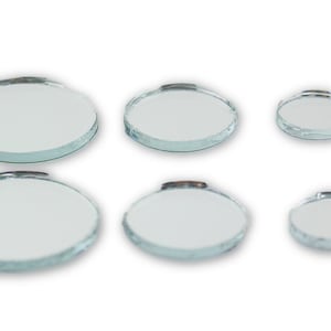 Small Mini Round Craft Mirrors Bulk Assortment 1/2, 3/4 & 1 Inch 25 ...