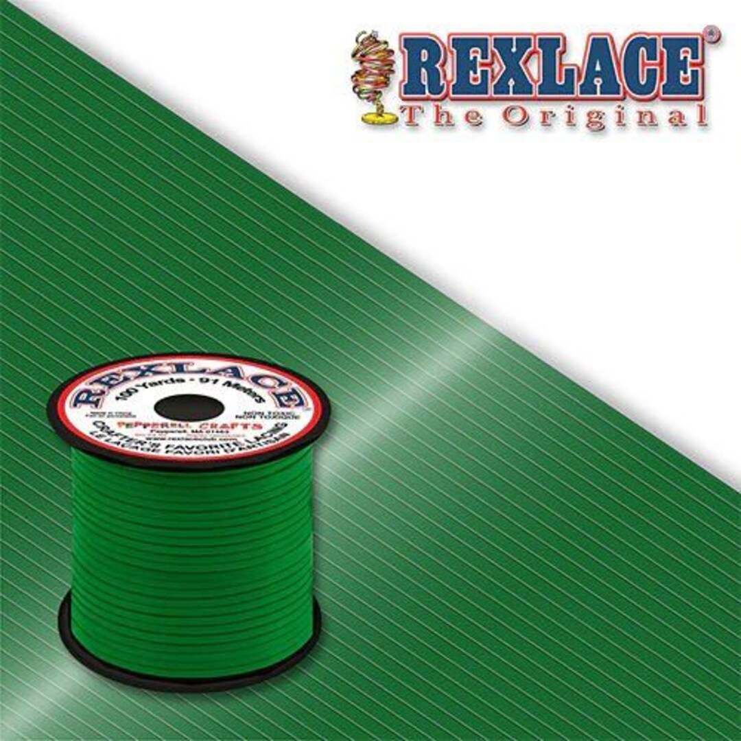 Kelly Green Plastic Rexlace 100 Yards - Etsy