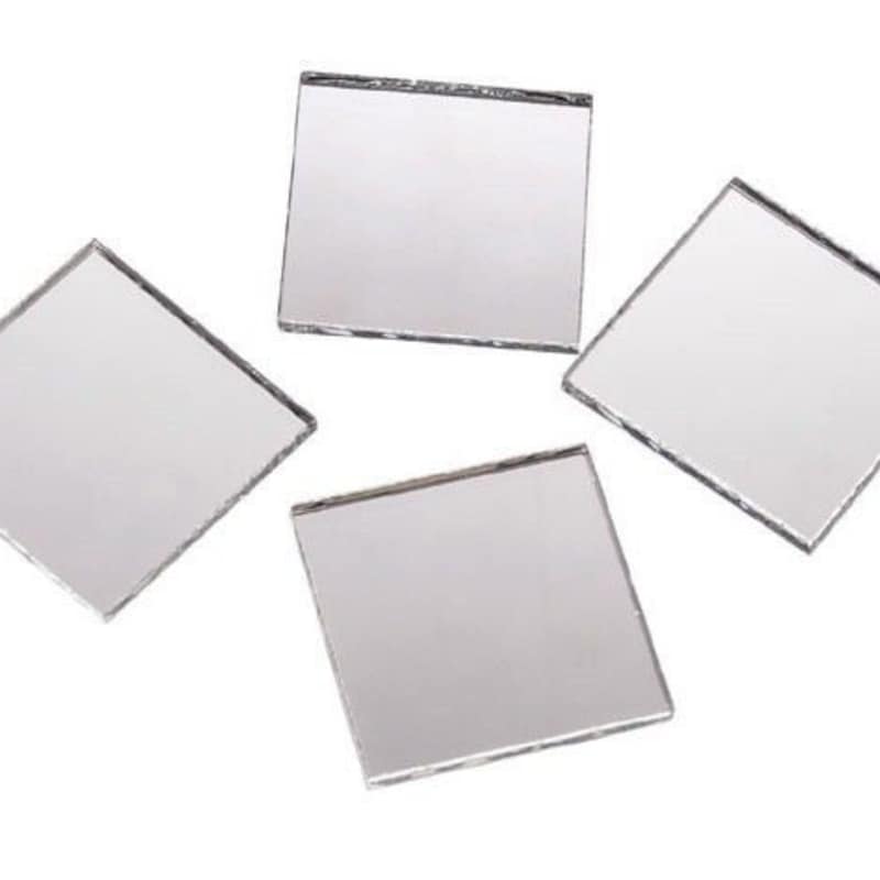 Black Mirrored Tiles - Etsy