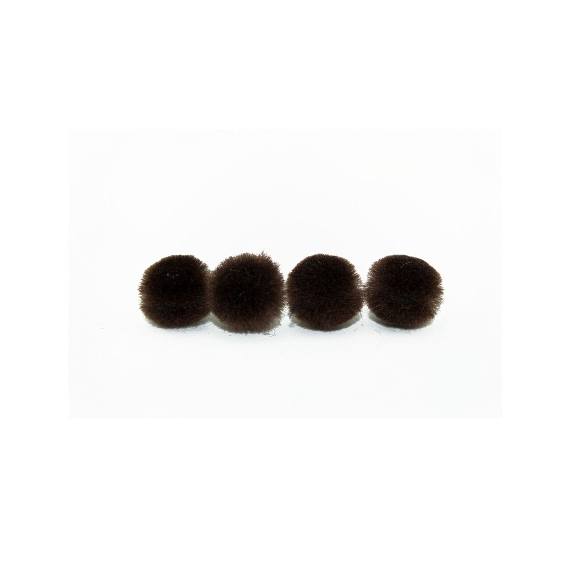 0.5 Inch Brown Tiny Craft Pom Poms 100 Pieces - Etsy