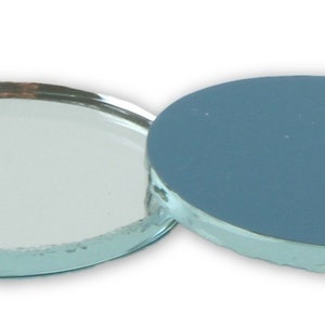 1 Inch Small Mini Round Craft Mirrors 25 Pieces Mirror Mosaic Tiles - Etsy