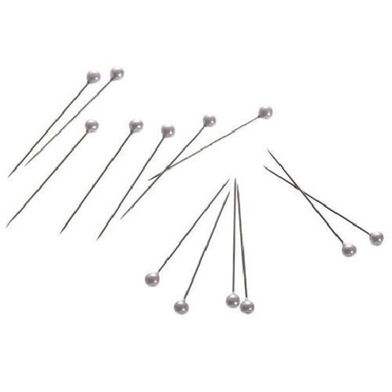 Pearl Head Pins - Etsy