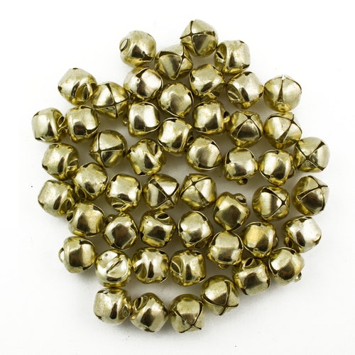 6mm Tiny Miniature Gold Jingle Bells Bulk Craft Charms 100 - Etsy