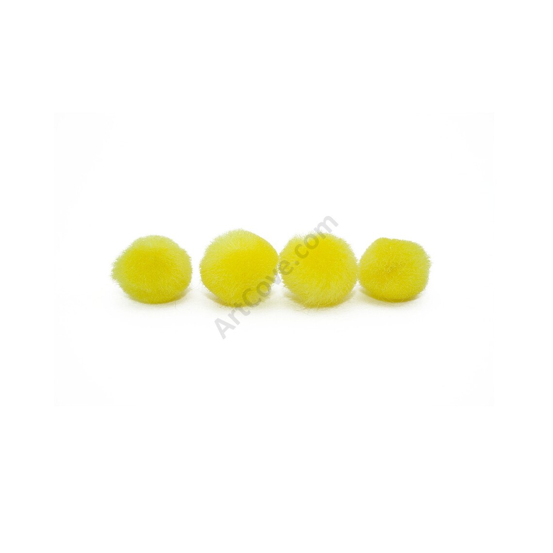0.5 Inch Yellow Tiny Craft Pom Poms 100 Pieces - Etsy