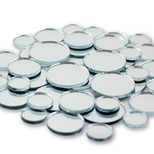 Small Mini Square & Round Craft Mirrors Assorted Sizes Mirror - Etsy