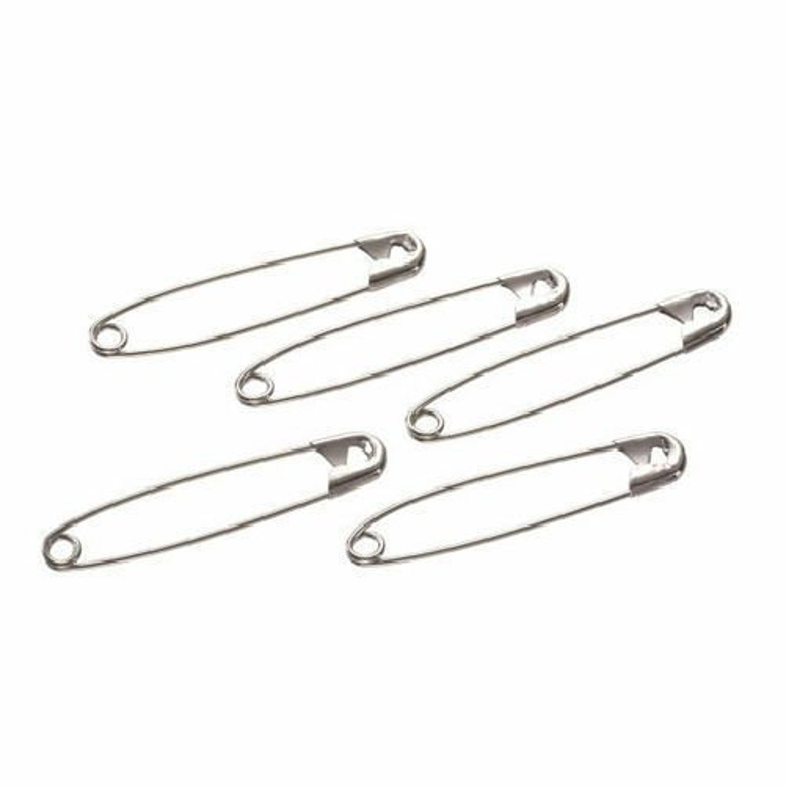 3 Inch Extra Large Big Silver Safety Pins Size 7 - 60 Pieces - Etsy