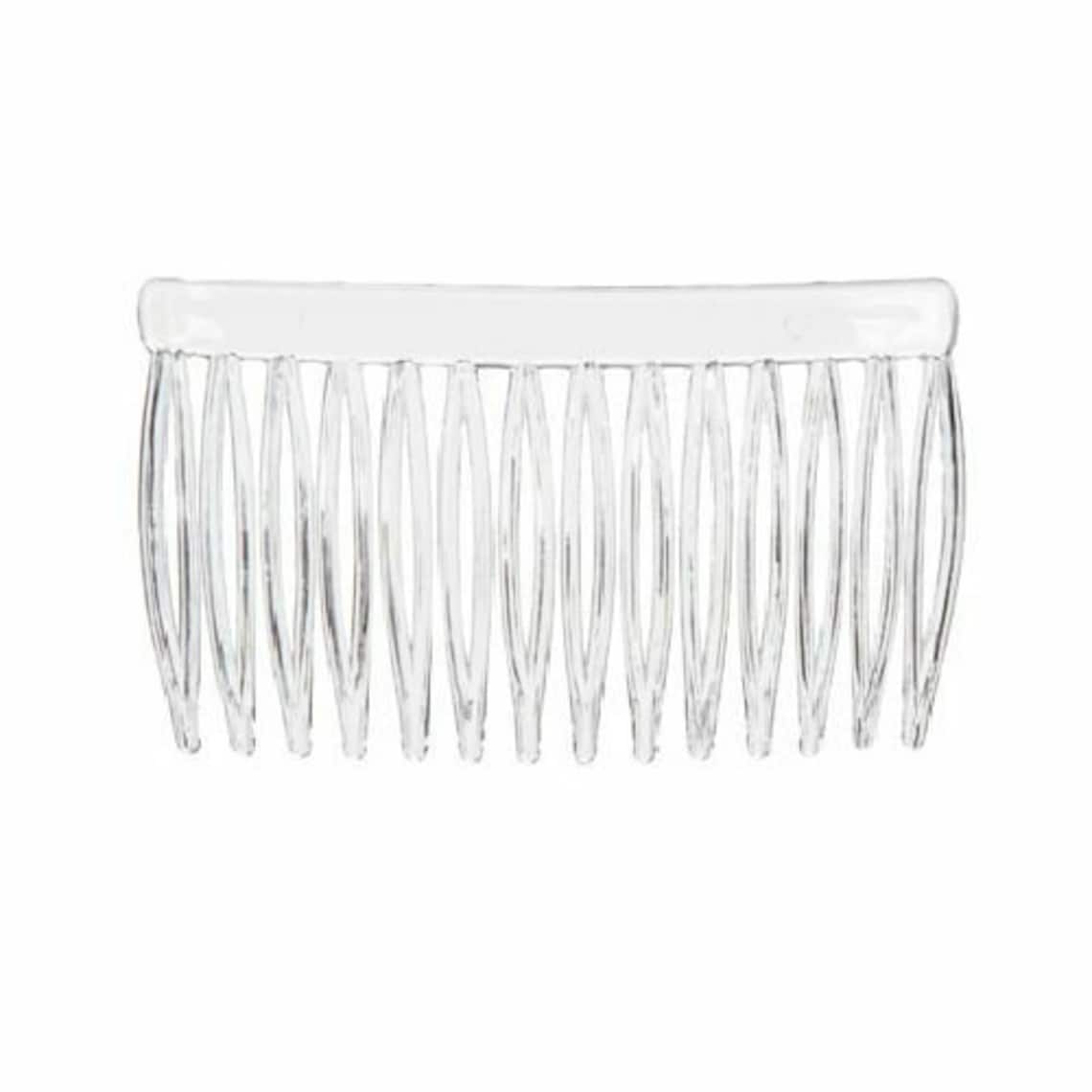 Clear Plastic Side Combs Bulk for Hair 12 Pieces - Etsy
