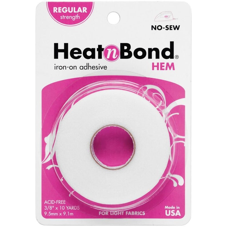 Heatnbond Hem Iron-on Adhesive 0.375 Inch X 10 Yards - Etsy