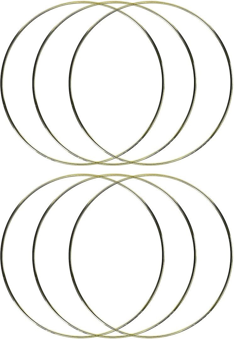 10 Inch Gold Metal Rings Hoops for Crafts Bulk Wholesale 6 | Etsy