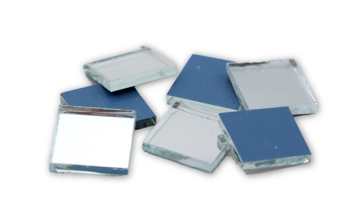 0.5 Inch Small Mini Square Craft Mirrors 25 Pieces Mirror - Etsy