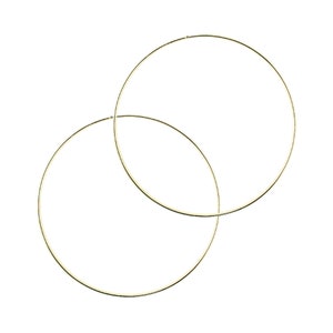 12 Inch Gold Metal Rings Hoops for Crafts Bulk Wholesale 5 Pieces - Etsy