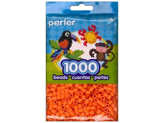 Orange Perler Fun Fusion Beads 1000 Pieces - Etsy