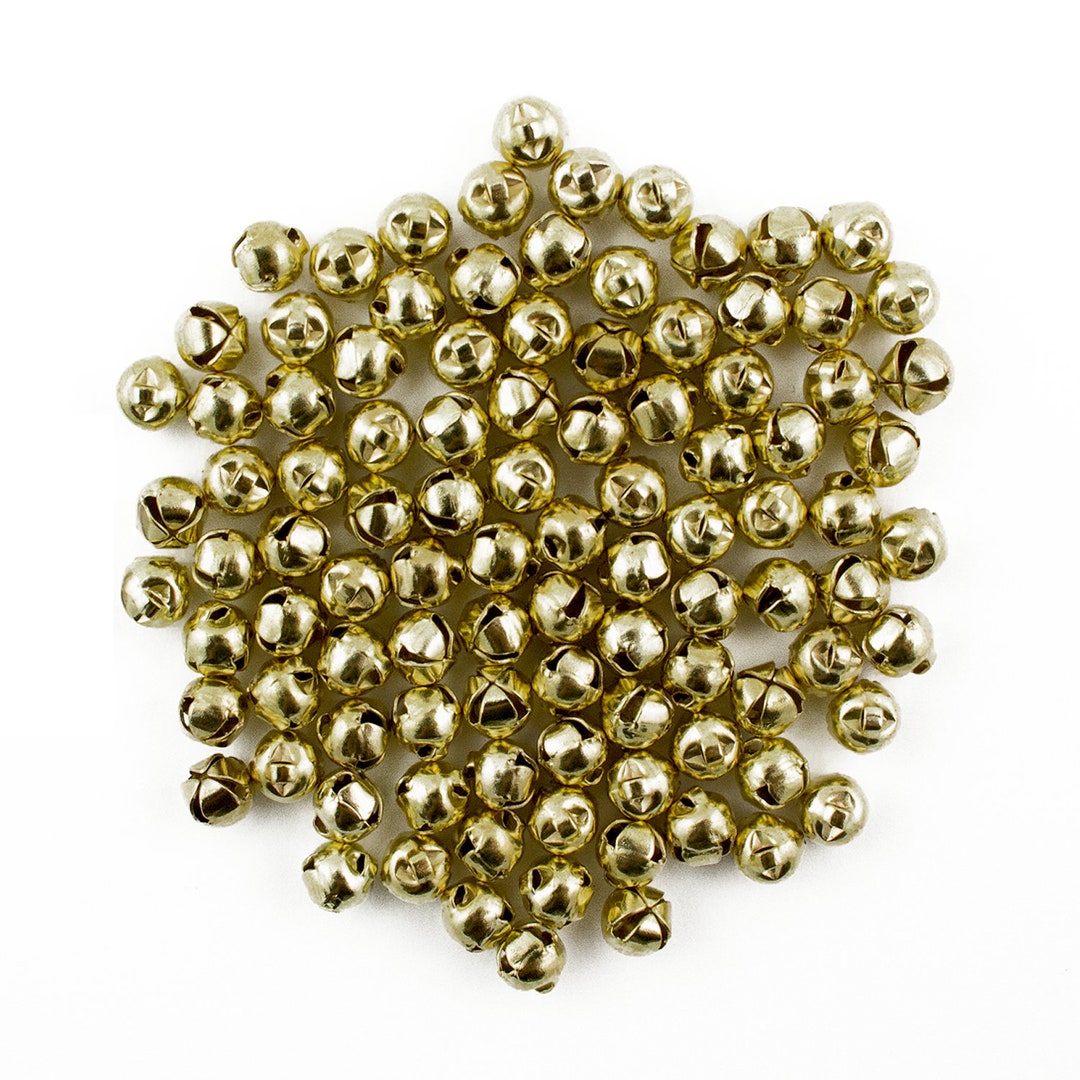 6mm Tiny Miniature Gold Jingle Bells Bulk Craft Charms 100 Pieces - Etsy
