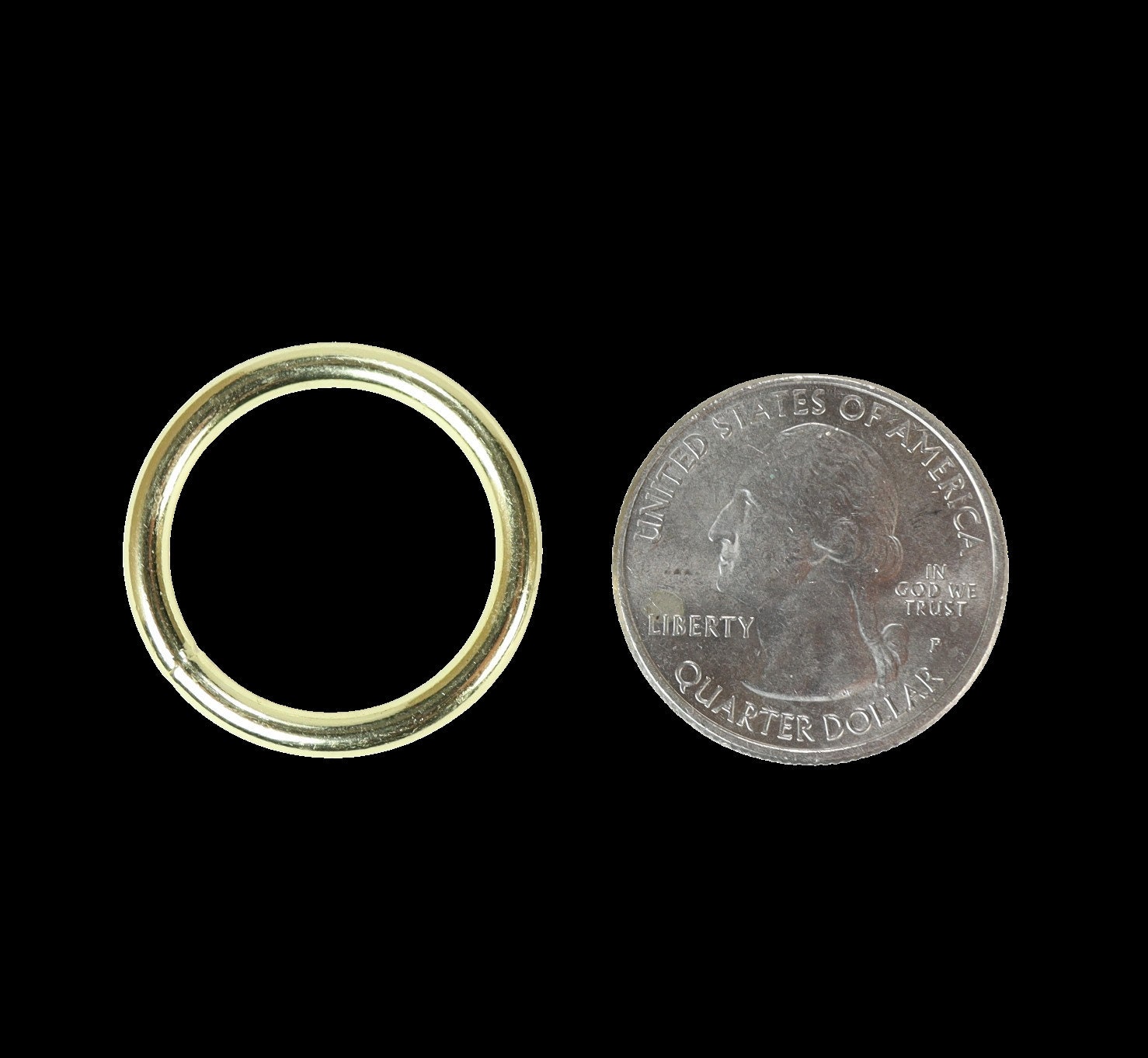 1 Inch Gold Metal Rings Hoops for Crafts Bulk Wholesale 100 - Etsy