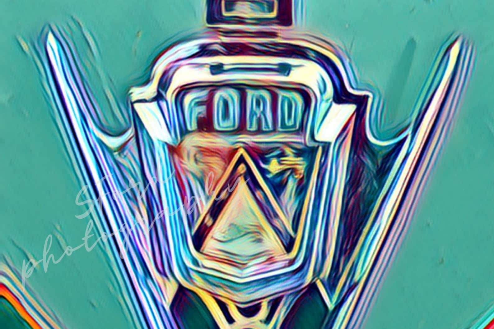 Vintage Ford, Ford Cars, Abstract Art, Art Photography, Vintage Cars - Etsy