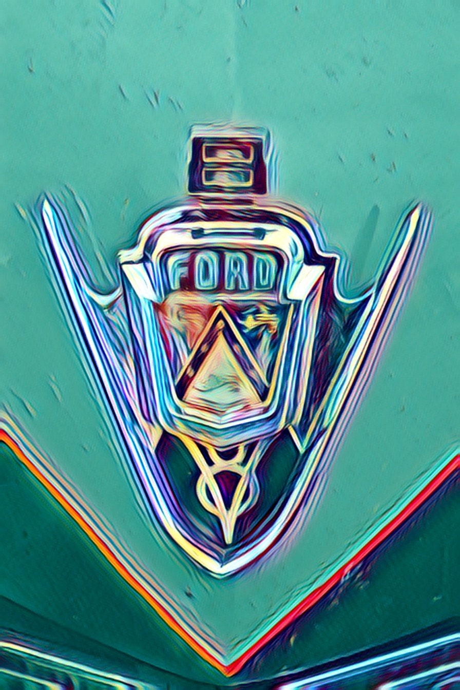 Vintage Ford Ford Cars Abstract Art Art Photography | Etsy