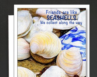 Friends Are Like Seashells | Etsy