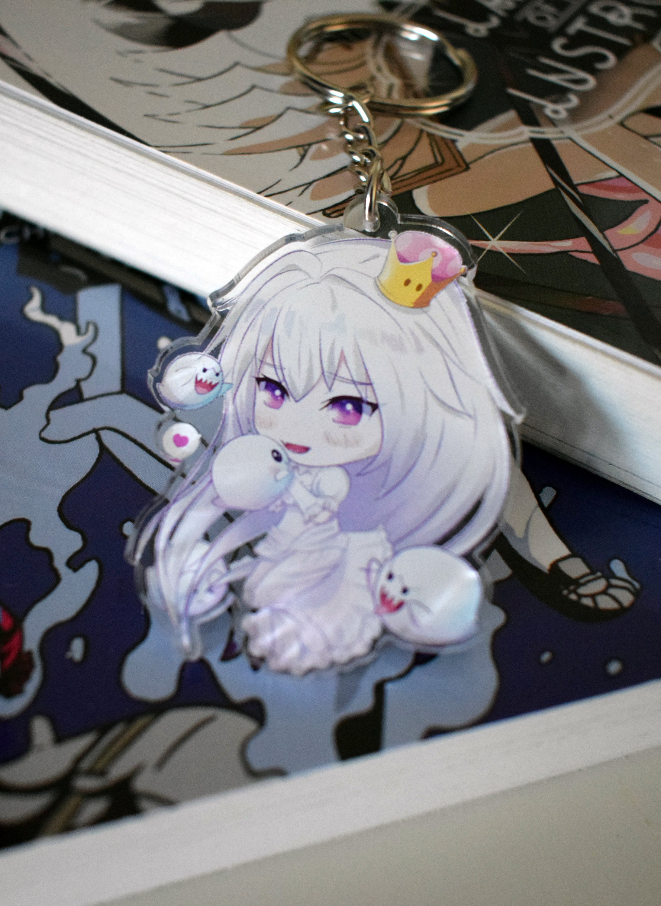 Nintendo Boosette/booette Acrylic Charm Keychain Double-sided - Etsy
