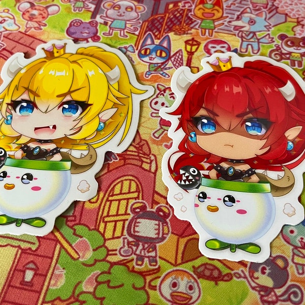 Bowsette Sticker - Etsy