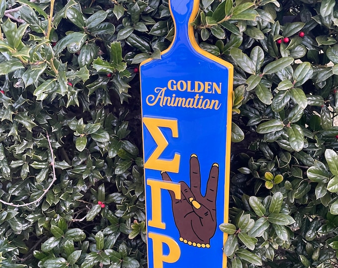 Sgrho Paddle, Personalized Sorority Paddle, Customized Paddle, Sorority ...