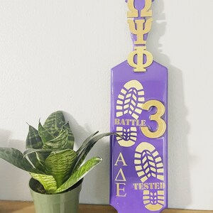 Custom Greek Paddle Alpha Phi Alpha, Alpha Kappa Alpha, Delta Sigma ...