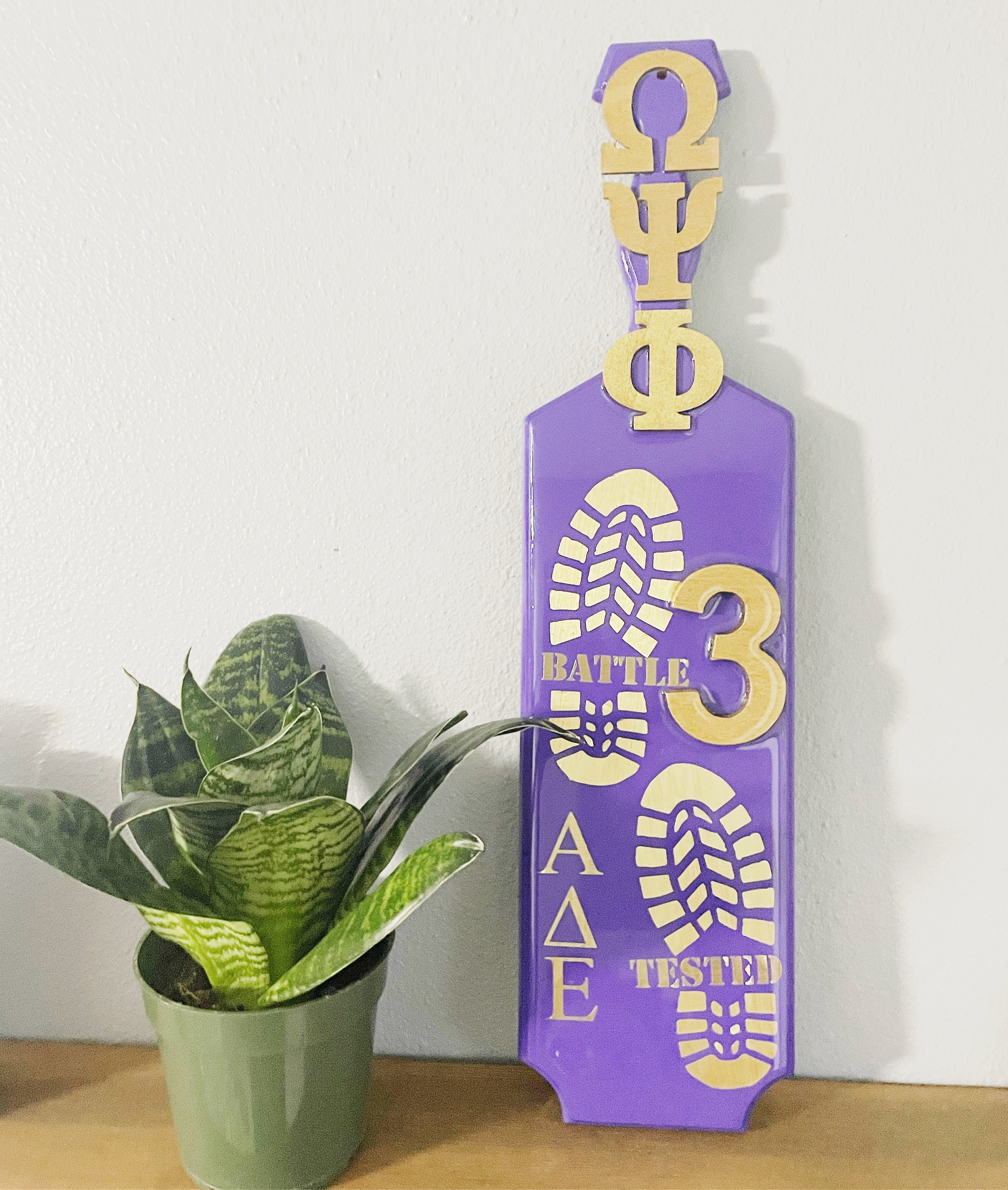 Custom Greek Paddle Alpha Phi Alpha, Alpha Kappa Alpha, Delta Sigma Theta, Kappa Alpha Psi ...