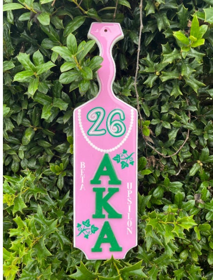 Custom Greek Paddle Alpha Kappa Alpha Delta Sigma Theta Zeta Phi Beta Sigma Gamma Rho Alpha Phi ...