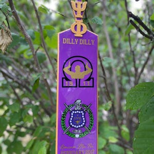 Custom Greek Paddle Alpha Phi Alpha, Alpha Kappa Alpha, Delta Sigma ...