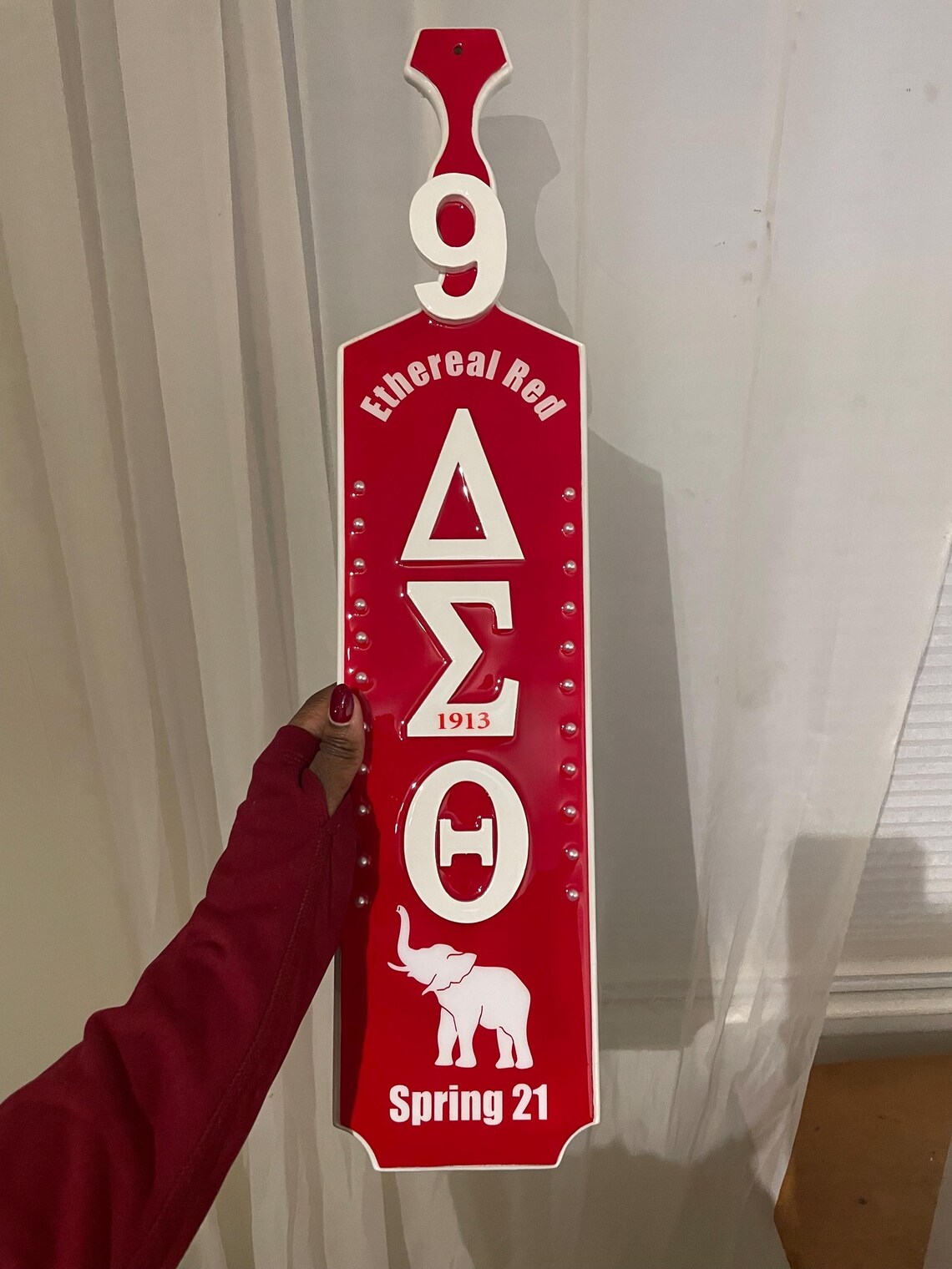 Custom Greek Paddle Alpha Kappa Alpha Delta Sigma Theta Zeta Phi Beta ...