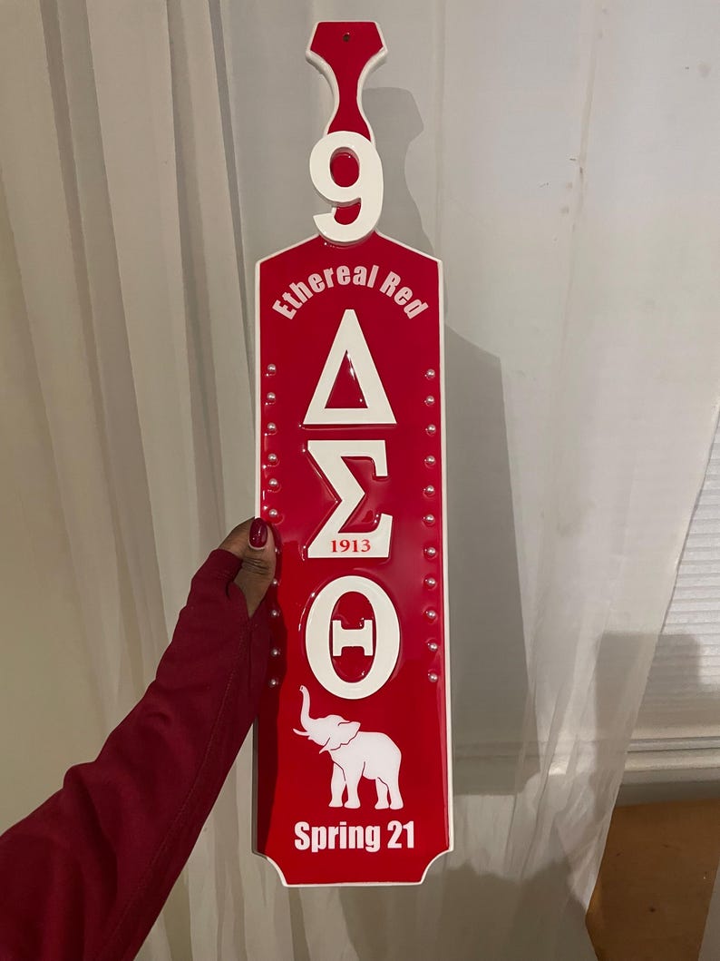 Custom Greek Paddle Alpha Kappa Alpha Delta Sigma Theta Zeta Phi Beta ...