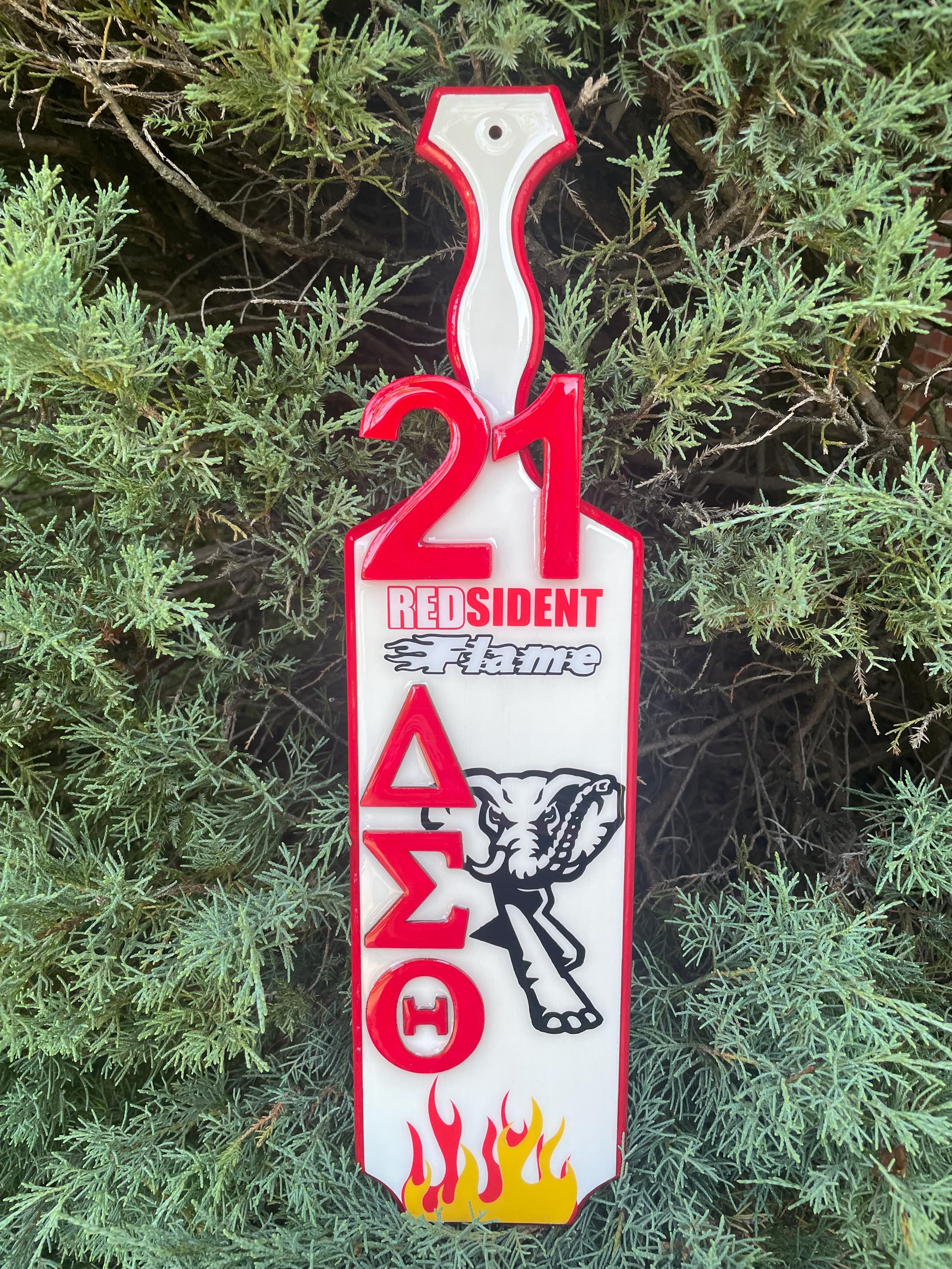 Custom Greek Paddle Alpha Kappa Alpha Delta Sigma Theta Zeta Phi Beta ...