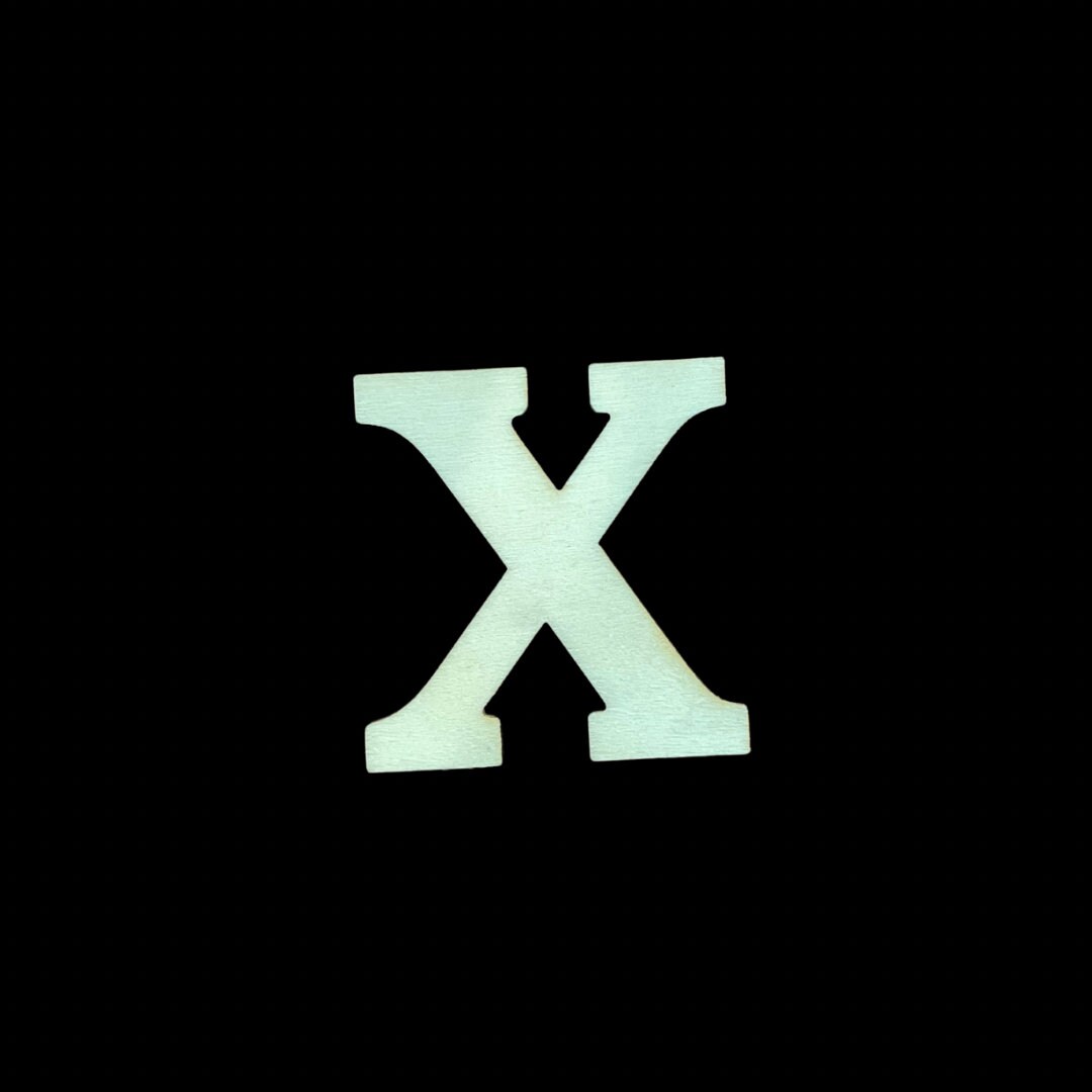 2” Inch Wooden Letters - Etsy