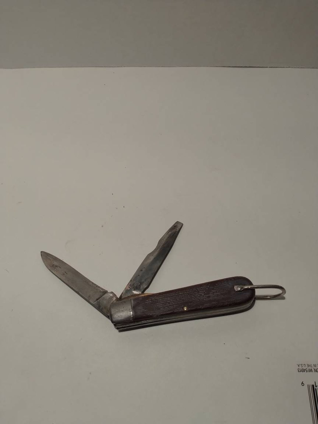 Vintage Klein Tool Pocket Knife Chicago - Etsy