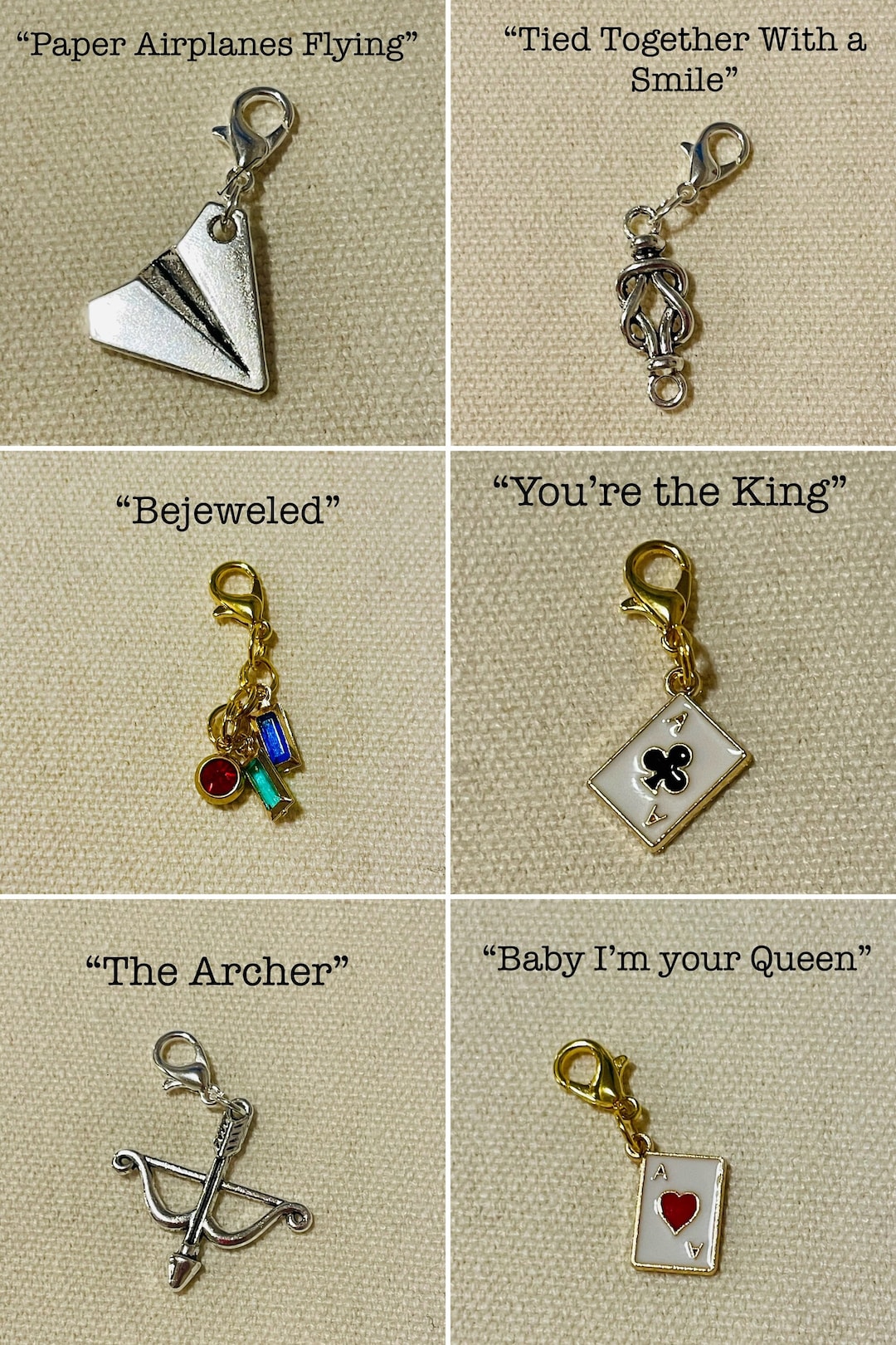 Taylor Swift Charms - Etsy