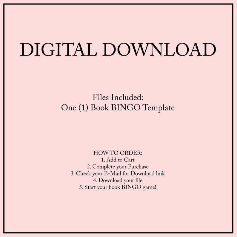 Printable Book Bingo Book Trope Bingo Bingo Template Reading Challenge ...