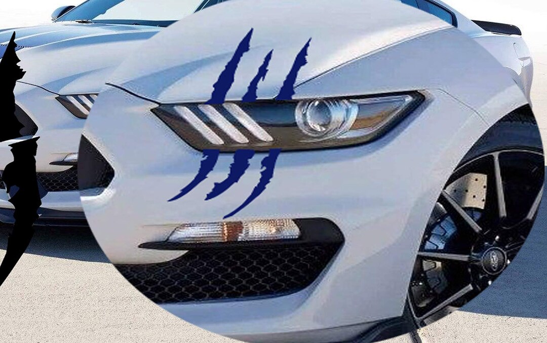 Car Claws Scratch Decal Sticker - Graphic Design - Durable - Automotive ...