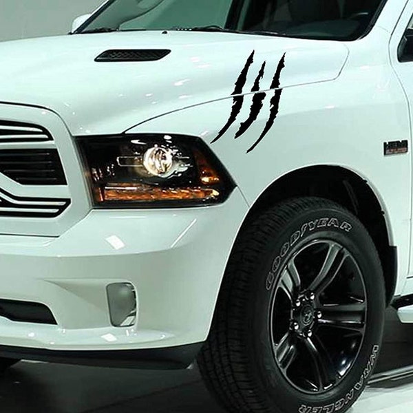 Scratch Marks Decal - Etsy