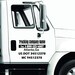 Custom Box Truck Door Vinyl Decals Company Name & DOT Lettering ...