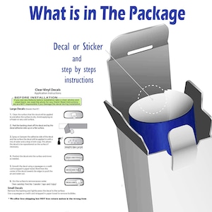 Custom Box Truck Door Vinyl Decals - Company Name & DOT Lettering ...