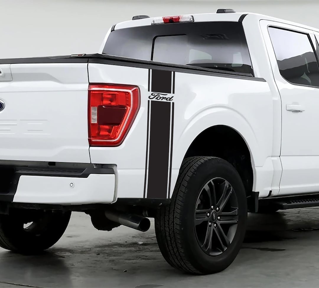 Ford F150 Logo Racing Decals - Custom Vehicle Graphic Vinyl Sticker ...
