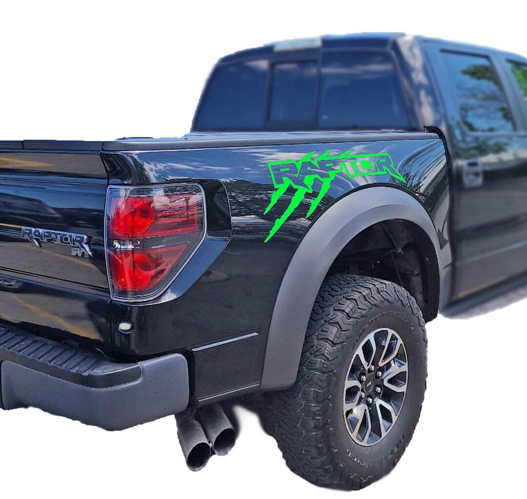 Ford F-150 Raptor Claw Decals SVT Side Scratch Graphics Decal Sticker ...