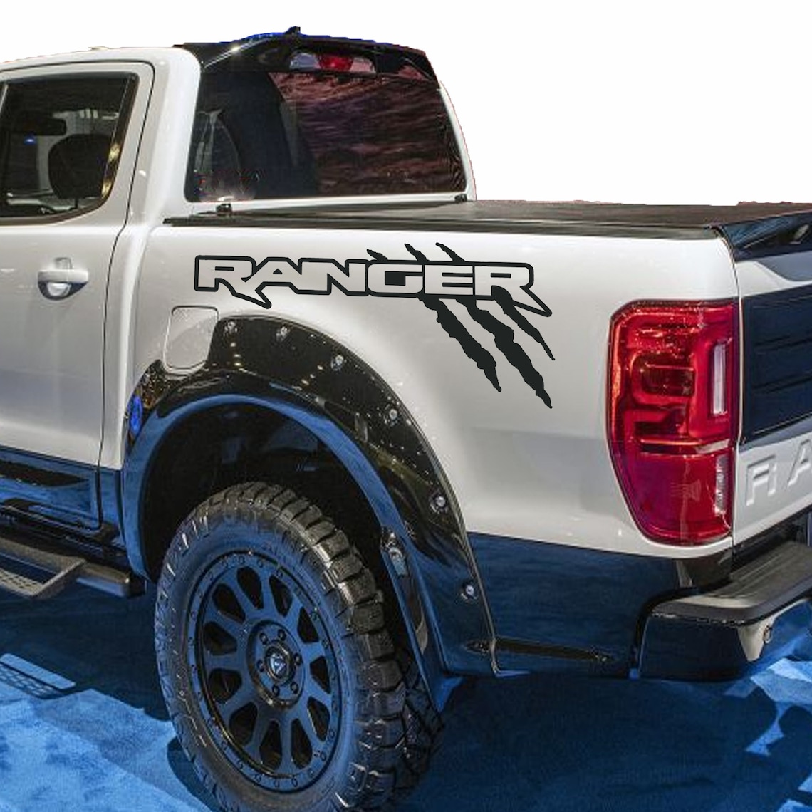 Ford Ranger Outline 2X Rear Bedside Vinyl Decals for Ford - Etsy Canada