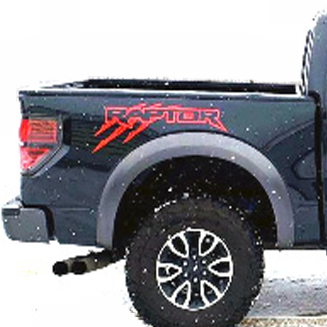 Ford F150 Raptor Stickers SVT Outline Bedside Pickup Truck Claws ...