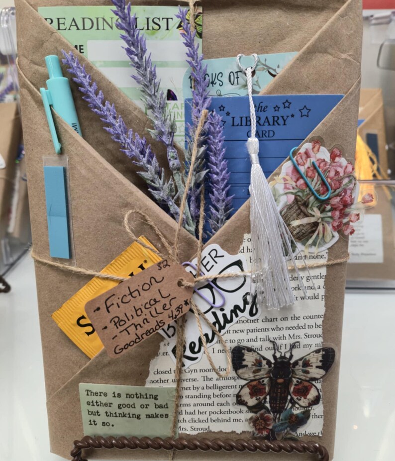 Blind Date With A Book, Mystery Thriller Fiction, Reading Book - Etsy