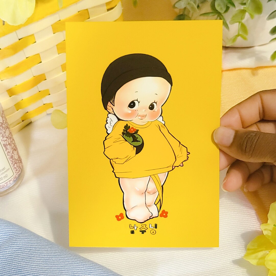 Kewpie Doll Bangtan Prints + PC Decal Stickers BTS Fanart Namjoon ...