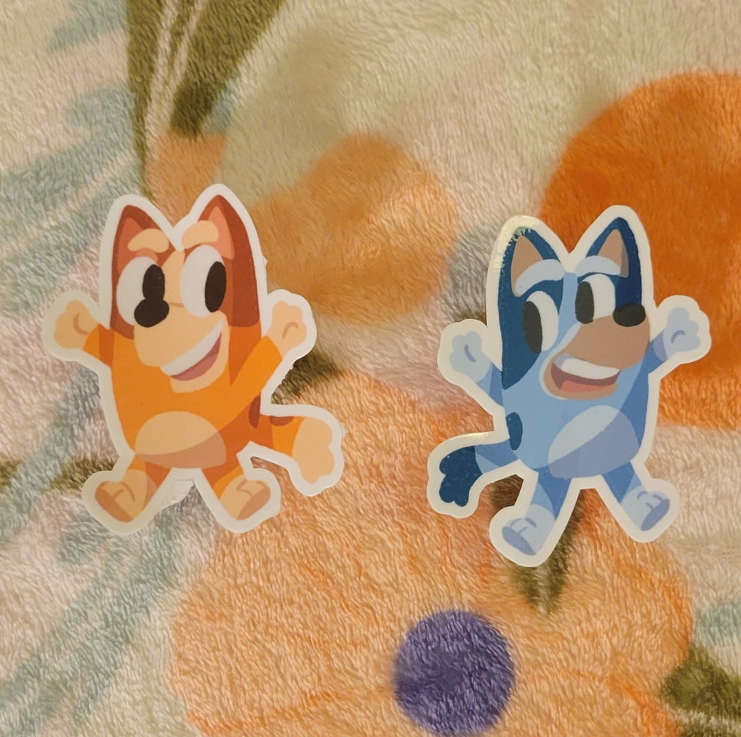 Bluey Stickers - Etsy